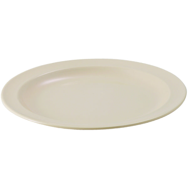 Winco - MMPR-10 - 10-1/4" Melamine Round Plates, Tan - Dinnerware ...