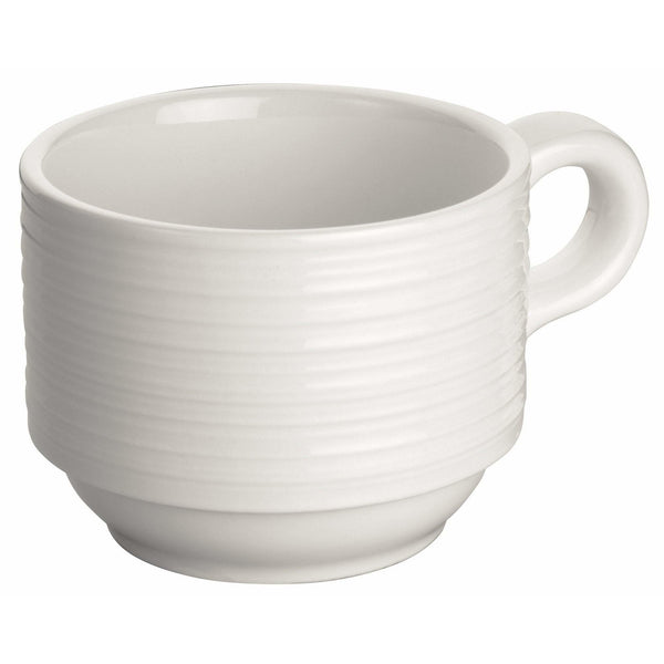 Winco - WDP022-111 - ZENDO 3-1/4"Dia. Porcelain Coffee Cup, Bright ...